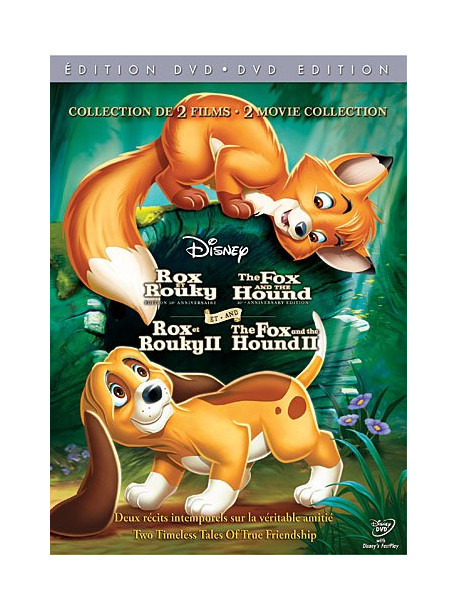 Rox Et Rouky / Rock Et Rouky Ii // The Fox And The Hound / The Fox And The Hound Ii (Bilingual ...